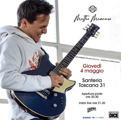Matteo Mancuso In Concerto Santeria S P A