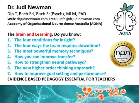 Dr Judi N Posted On Linkedin