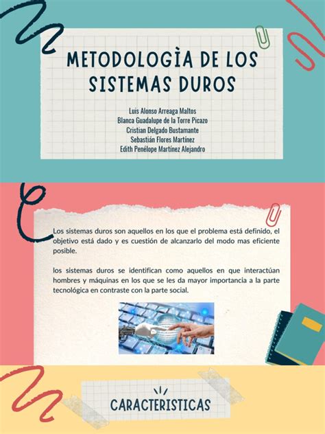 Paradigma De Los Sistemas Duros Pdf Diseño Matemáticas