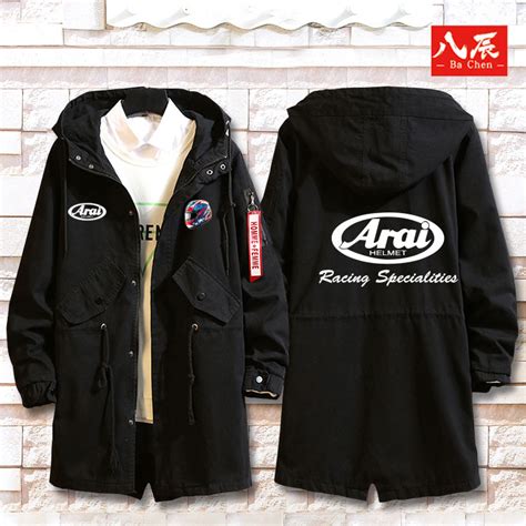 Arai头盔机车摩托车shoei可定制卡通agv周边衣服男风衣外套宽松2虎窝淘