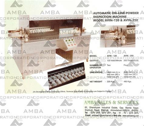 Automatic Visual Vial Inspection Machine At ₹ 2550000 Bottle Filling