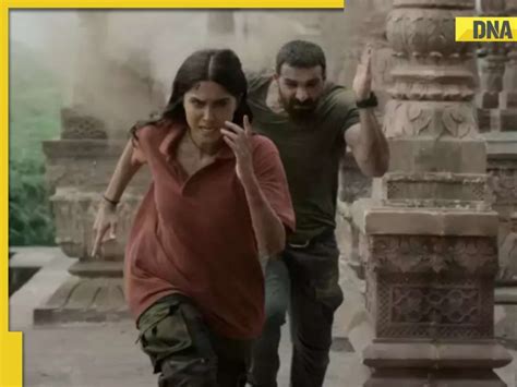 Vedaa Teaser Its John Abraham Vs Abhishek Banerjee In Action Packed Drama Fiery Sharvari Wagh