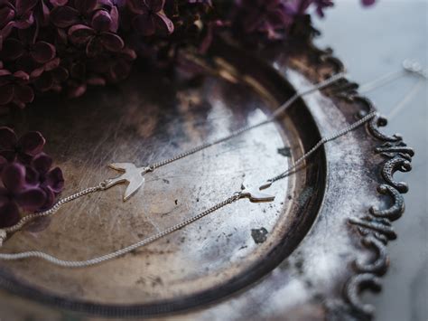 Fgl Swallows In Pair Necklace Fgl For Good Luck Shipping Worldwide