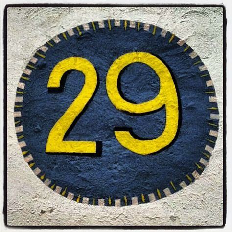 Favorite Number 29 Pinterest Number