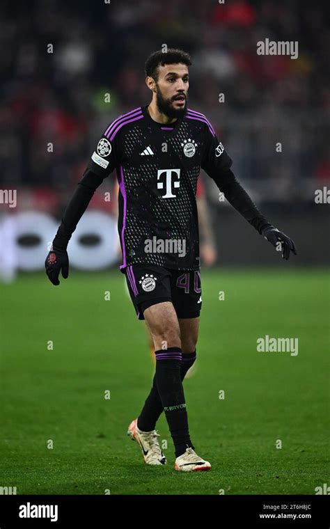Munich Germany November 8 Noussair Mazraoui Of Bayern Munich During