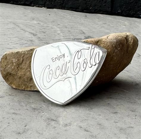 2023 Coca Cola 99 9 Silver Coin Guitar Pick