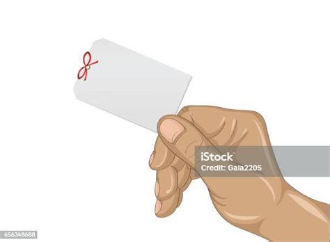 인간 손에 손가락으로 레이디 명함입니다 귀하의 광고 또는 제품에 대 한 빈 공간입니다 그냥 텍스트를 붙여 넣습니다 흰색 배경에서 벡터 일러스트 레이 션 가리키기에 대한 스톡