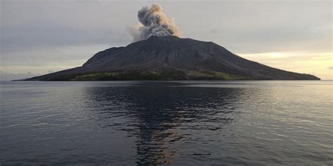 In Indonesia There Are Fears That A Volcanic Eruption Could Cause A