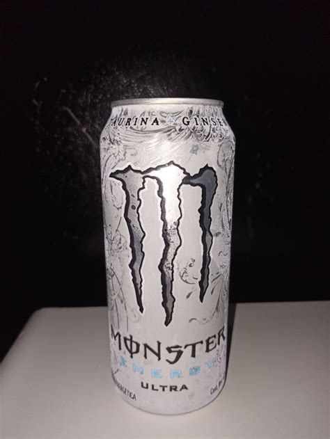 Monster White Energy Drink Can Monster Blanche Monster Ultra Zero