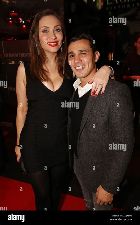 Isabella Orsini Et Brahim Asloum Lors De La Soiree De Presentation De La Nouvelle Collection