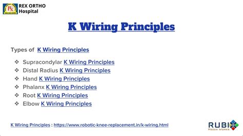 Ppt K Wiring Principles Rex Ortho Hospital Powerpoint Presentation