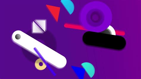 Geometric Shape Elements Loopable Animation 24991509 Stock Video At Vecteezy