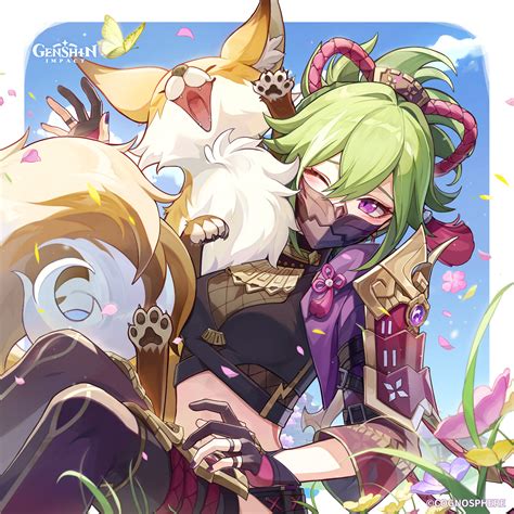 Kuki Shinobu Genshin Impact Image By HoYoverse Zerochan Anime Image Board