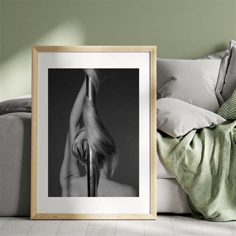 Naked Woman Photodigital Naked Art Photo For Printblack And White