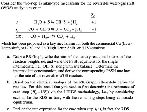 rr reaction route pssh pseudo steady state
