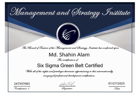 Md Shahin Alam On Linkedin Sixsigma Sixsigmagreenbelt 11 Comments