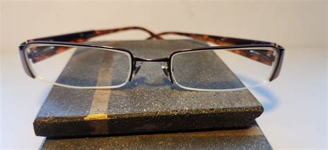 Versace Vintage Half Moon Eyeglasses Frames Etsy