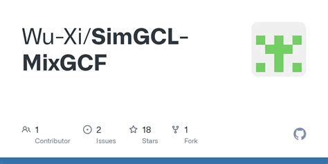 GitHub Wu Xi SimGCL MixGCF