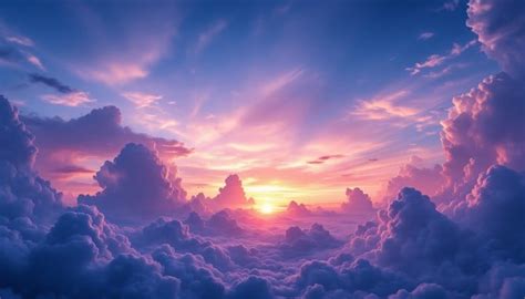 Free Majestic Purple Sunset Image Sunset Purple Clouds Download