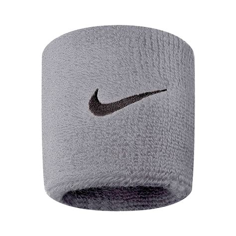Nike Nike Swoosh Wristband 1 Pair Grey Nba