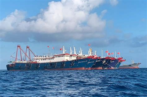 Philippines Says Chinese Ships Swarming Area Around Disputed Spratly