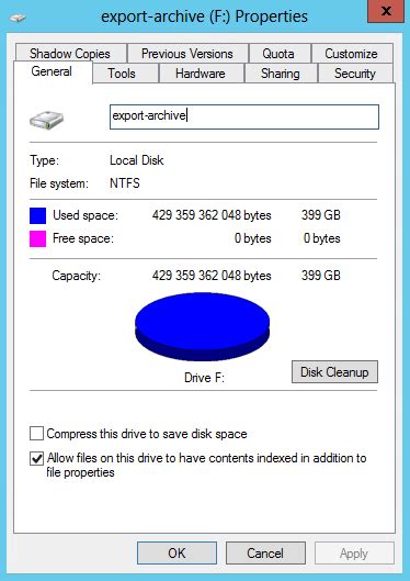Exchange Mailbox Export Has A Locked File