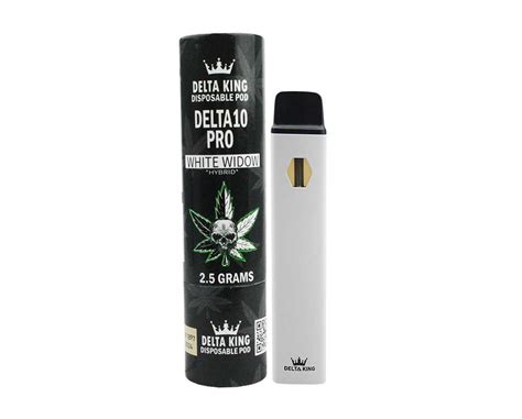Delta King Delta 10 Pro 25g Disposable Vape White Widow