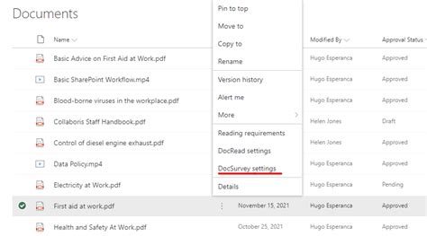 linking a sharepoint survey to a document collaboris