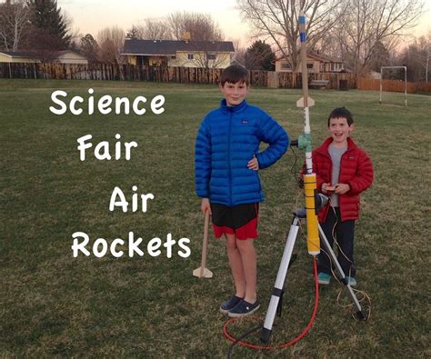Science Fair Air Rockets 11 Steps With Pictures Instructables