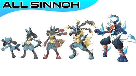 Pokemon Sinnoh Starters Mega Evolutions