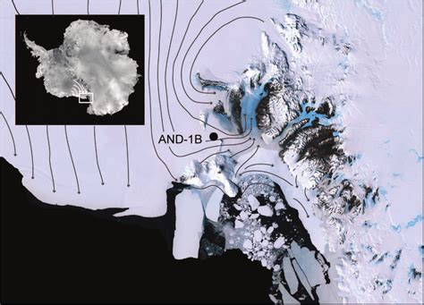 Map Of The Ross Sea With The Location Of And 1b Beneath The Ross Ice