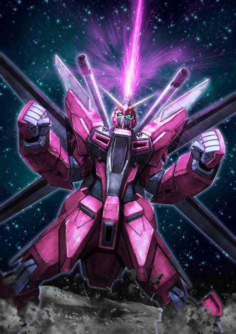 Infinite Justice Gundam Type Ii Gundam And 2 More Drawn By Sunflower