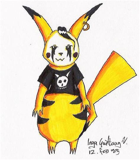 Gothic Pikachu By Ingagv On Deviantart