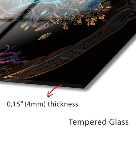 Tempered Glass Art Glass Printing Art Tempered Glass Wall Art Glass