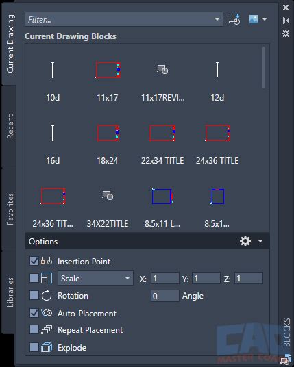 AutoCAD INSERT Command