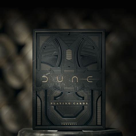 Dune Playing Cards Collectible Deck For Sci Fi Fans