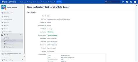 Manage Exploratory Tests Docs