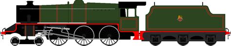 Stanier Black Five Class Green By Titanicwhale1 On Deviantart
