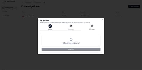 Rag Web Ui Rag 기반 지식 관리 Kb Knowledge Base 를 위한 웹 Ui 읽을거리and정보공유 파이