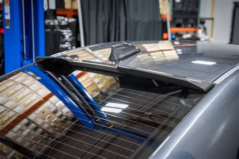 Molded Innovations Type 1 Carbon Fiber Roof Spoiler 2022 2024 Wrx