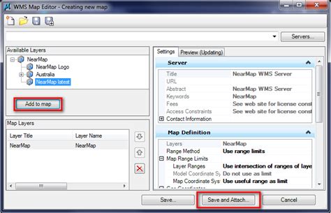 MicroStation V8i SELECTseries 3 WMS Integration Help Center