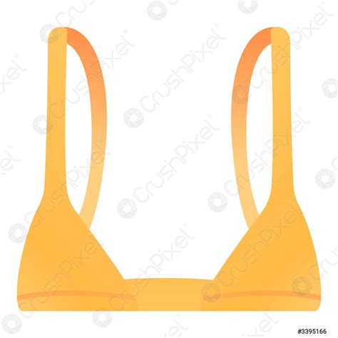 Girl Bra Icon Cartoon Style Stock Vector 3395166 Crushpixel