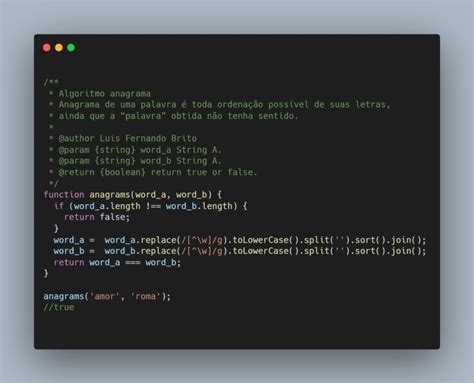 Luis Fernando Brito Na Linkedin Javascript Algoritmo Algorithm