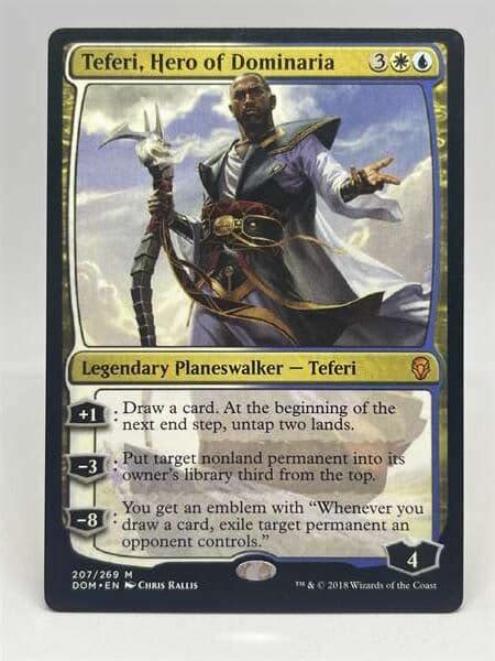 Teferi Hero Of Dominaria Proxy Universe