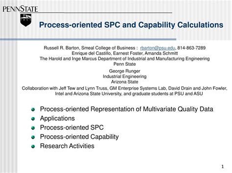 PPT Process Oriented SPC And Capability Calculations PowerPoint Presentation ID 2727040