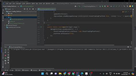 arpita arora on linkedin java swing programming stocktrading