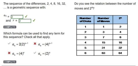 Free The Sequence Of The Differences 2 4 8 16 32 Is A