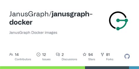 Github Janusgraphjanusgraph Docker Janusgraph Docker Images