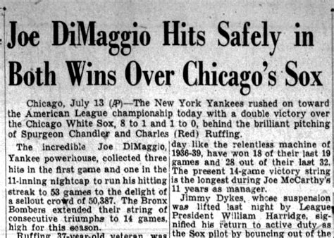 Dimaggio And Williams Eric Zweig