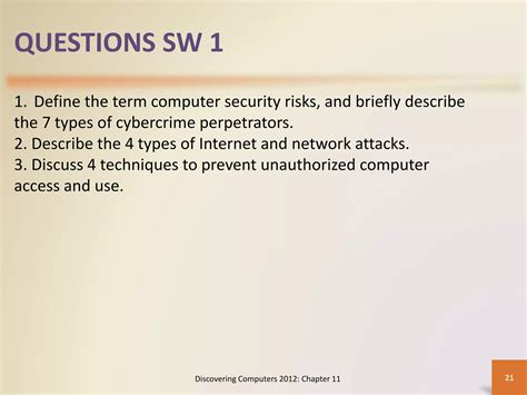 Computer Security And Safety Pptx